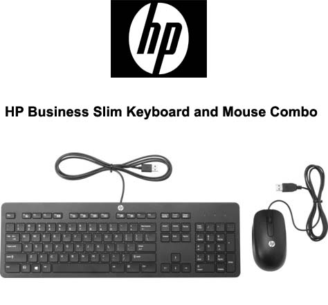 H-P USB Business slim keyboard and mouse combo 100% genuine branded ...