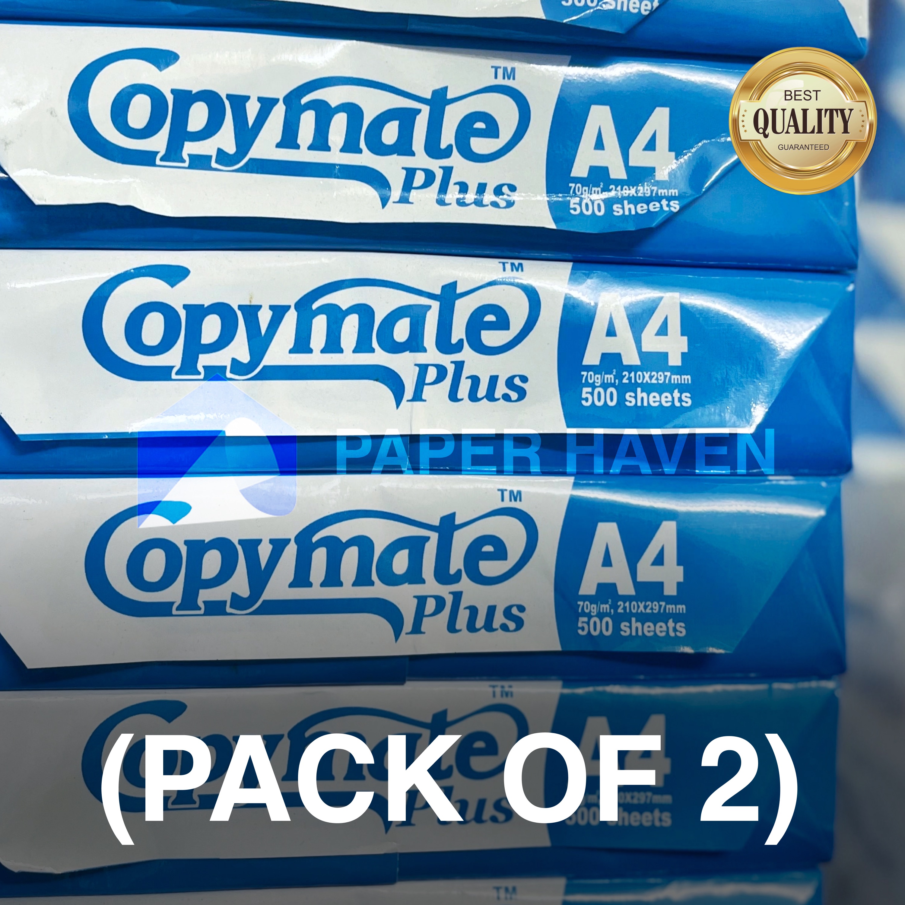 Copymate Paper A4 Size - Packet of 2 - 1000 Sheets - 70 Gram - Printing ...