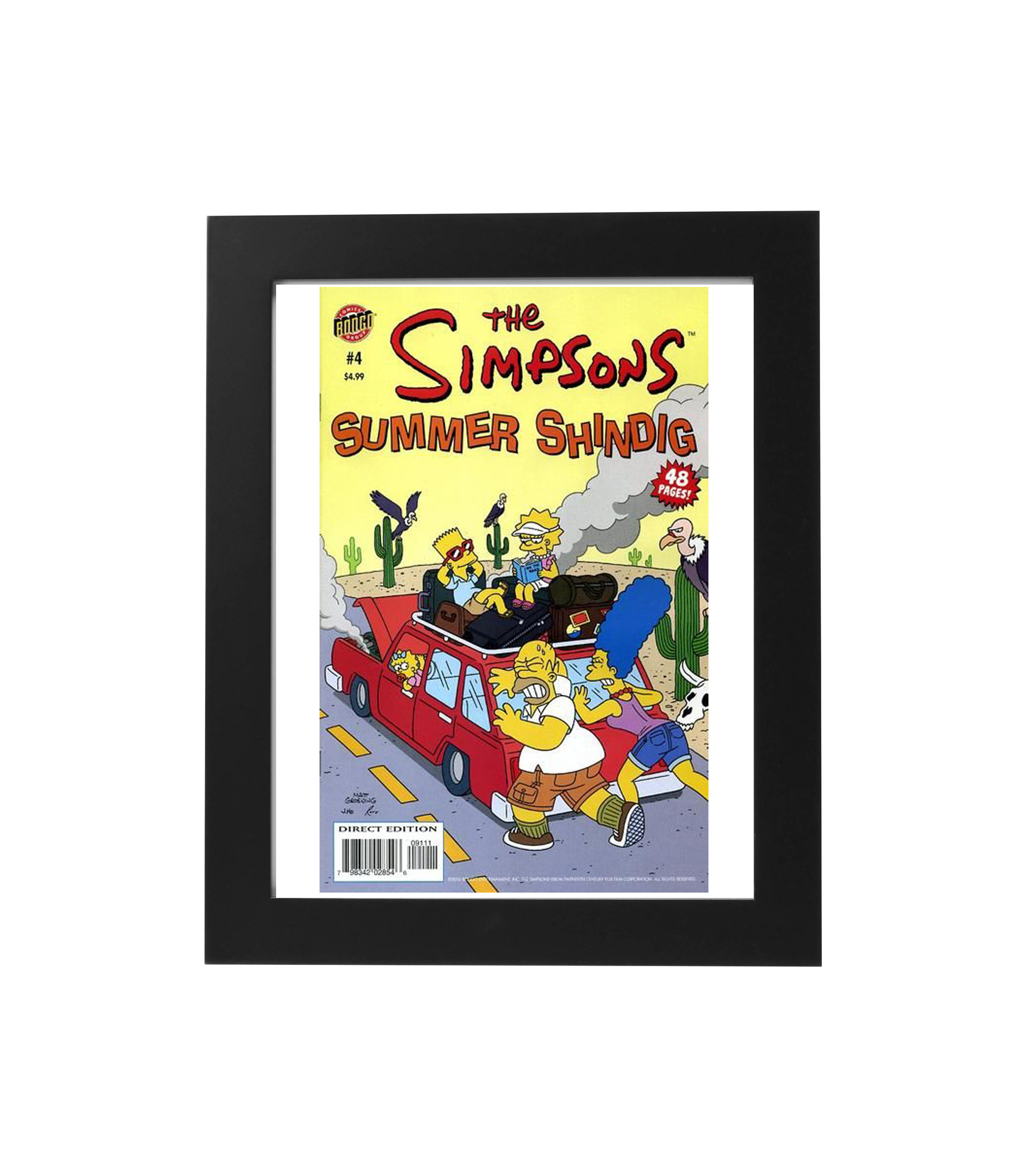 The Simpsons Bart Simpson Futurama TV Show Posters Vinyl Paper Quotes ...