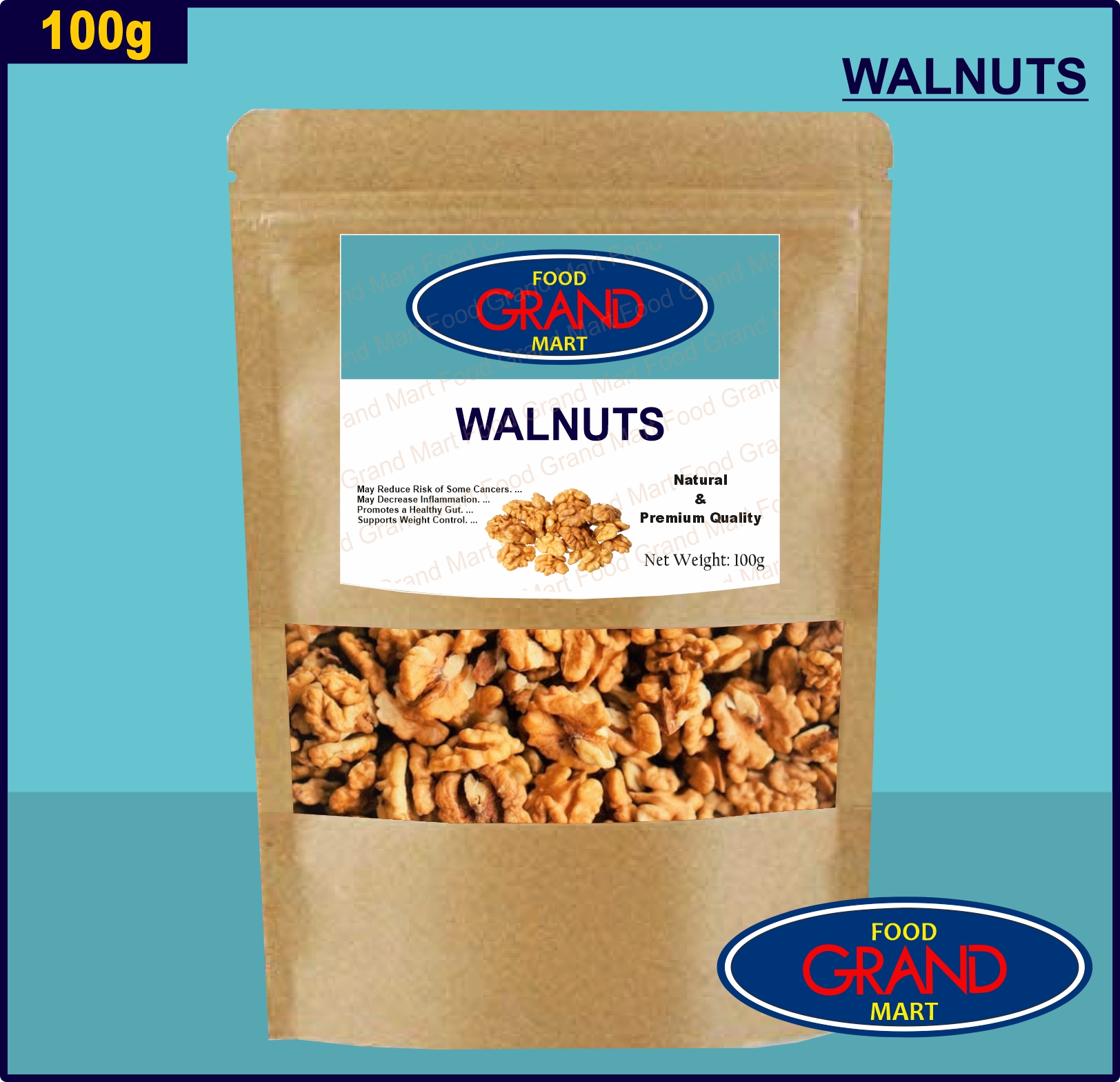 Walnut (Akhrot Giri) 100 Gram | Daraz.pk