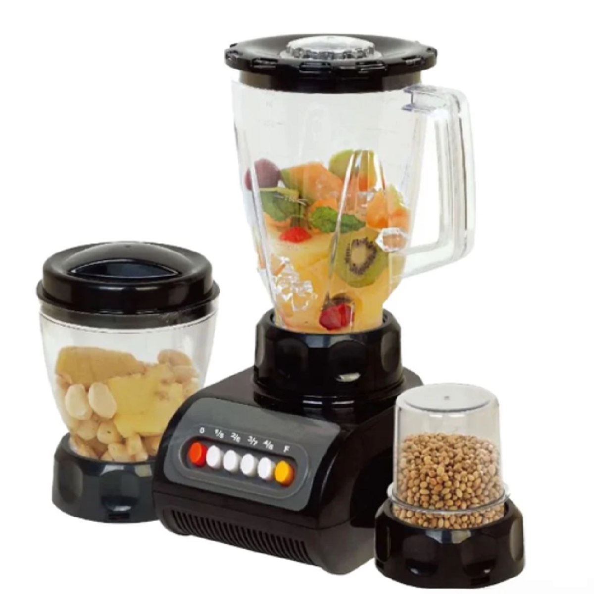 National Romex Heavy Duty Copper Motor 3 in 1 Food Processor Grinder ...