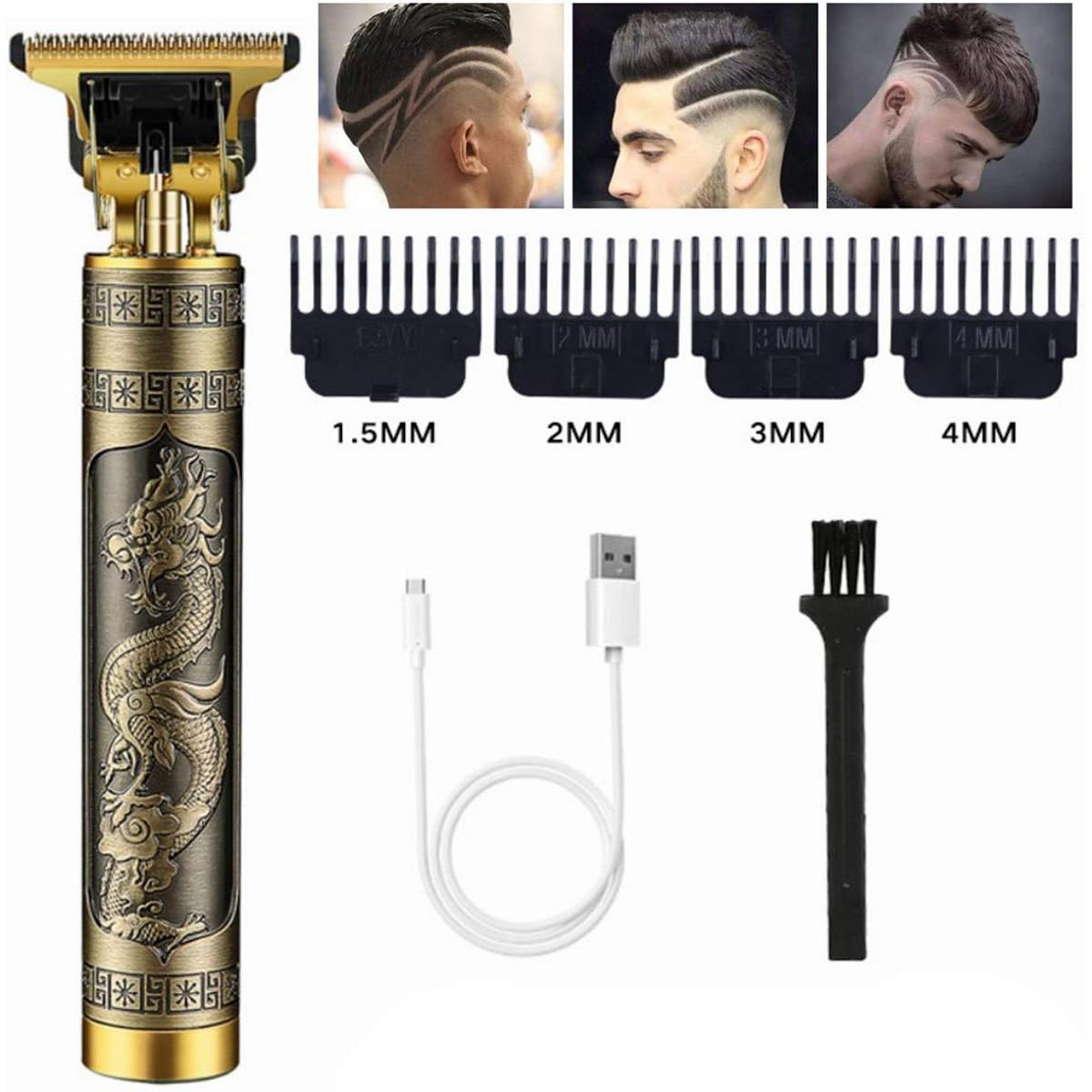 Ultimate T9 Professional Trimmer Rechargeable Hair Clipper for Men with ...