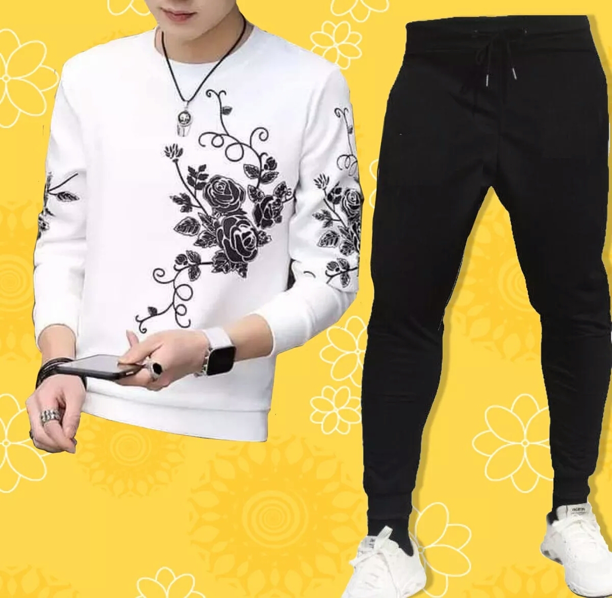 Full Sleeves Complete Track Suit | Daraz.pk