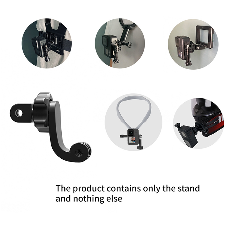 Universal 360° Rotatable Vertical Mount Plastic Adapter Bracket ...
