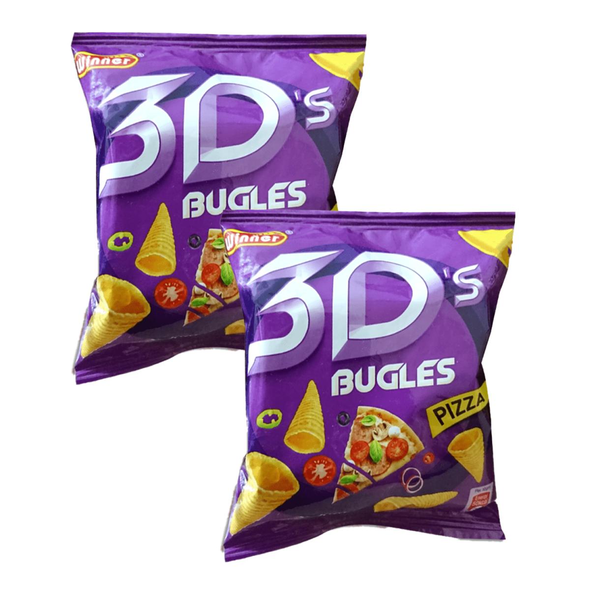 3D BUGLES SNACKS | PIZZA FLAVOUR | Daraz.pk
