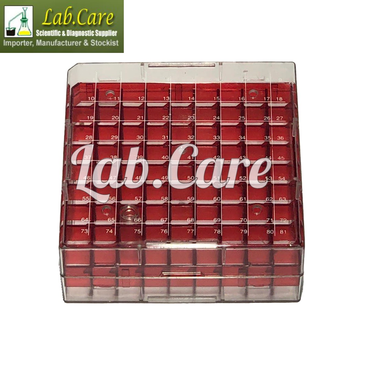 Polycarbonate Freezer Boxes, Polycarbonate CryoBox Vial Rack, Freezer ...