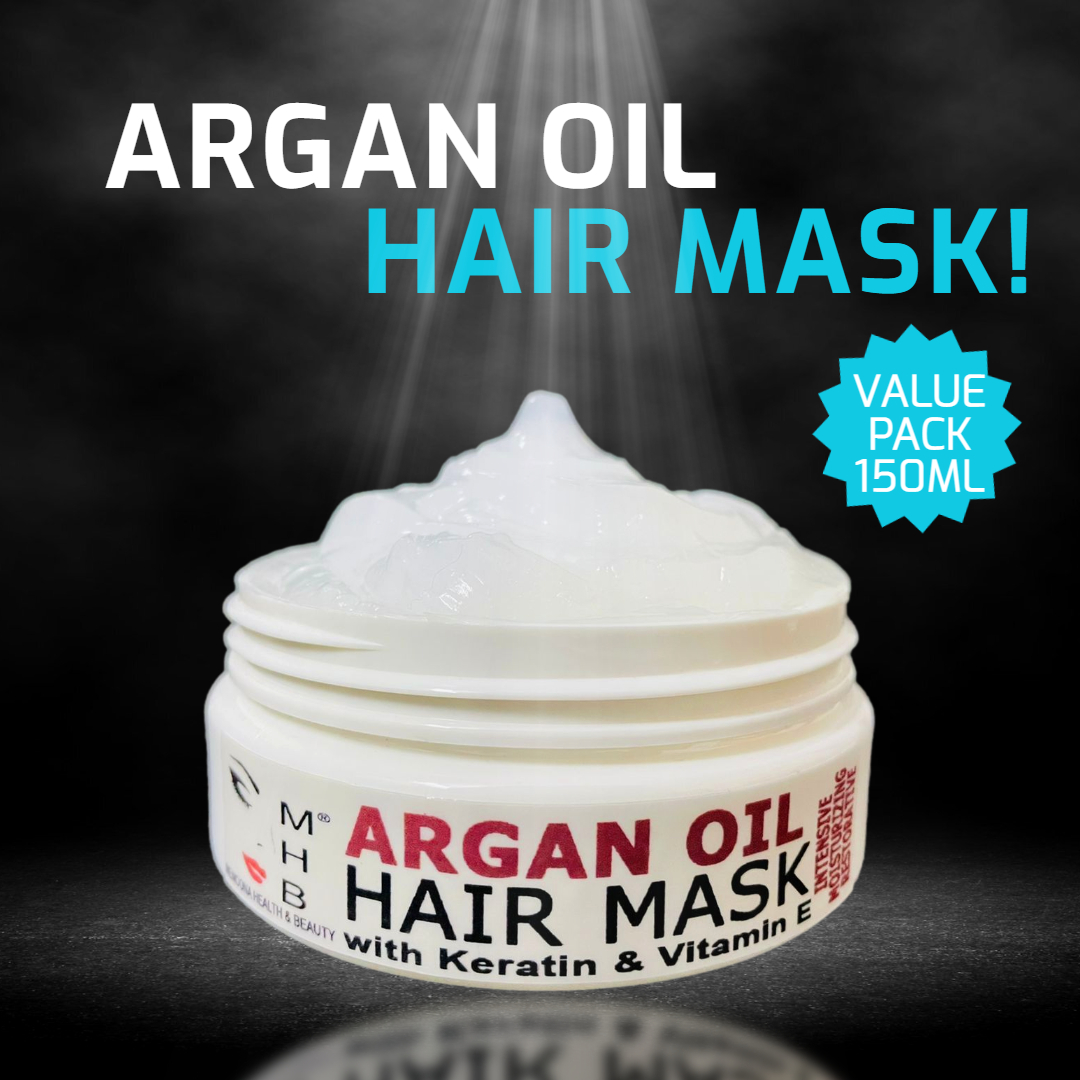 Argan Oil Hair Mask - Deep Conditioning Keratin Hair Treatment with ...