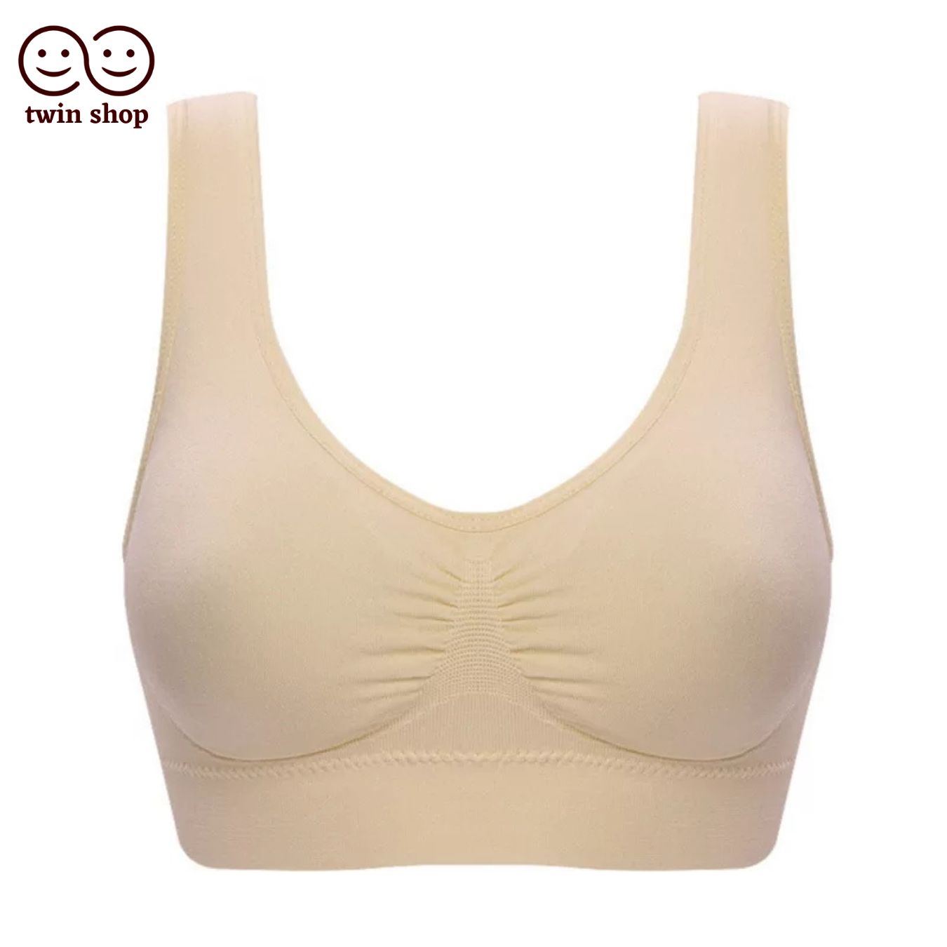 Twin Shop Twin-Shop Pack Of 3 Air Bra Non-Padded & Non-Wired Bra For ...