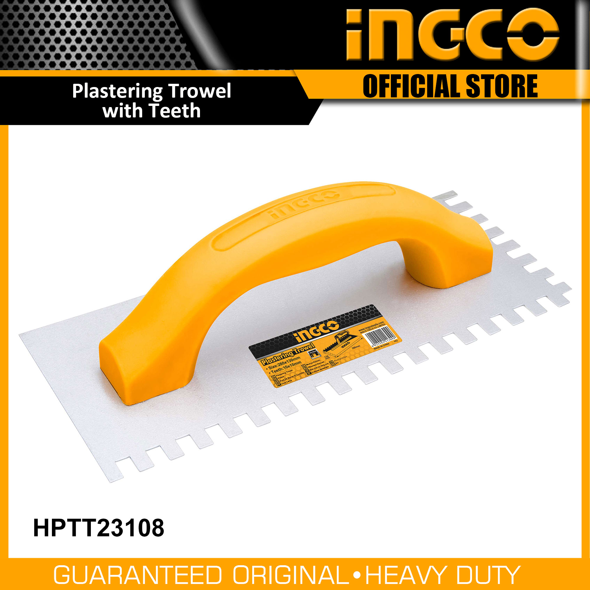 INGCO Plastering Trowel with Teeth - ( NC ) | Daraz.pk