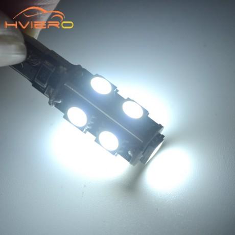 Pair of 9 SMD 2PC LED Parking Bulb White 12v Indicator Brake Lamp for ...