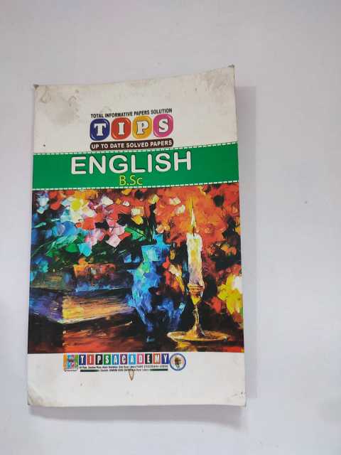 TIPS PAST PAPER BSC , Bcom ENGLISH all other subjects available (only ...