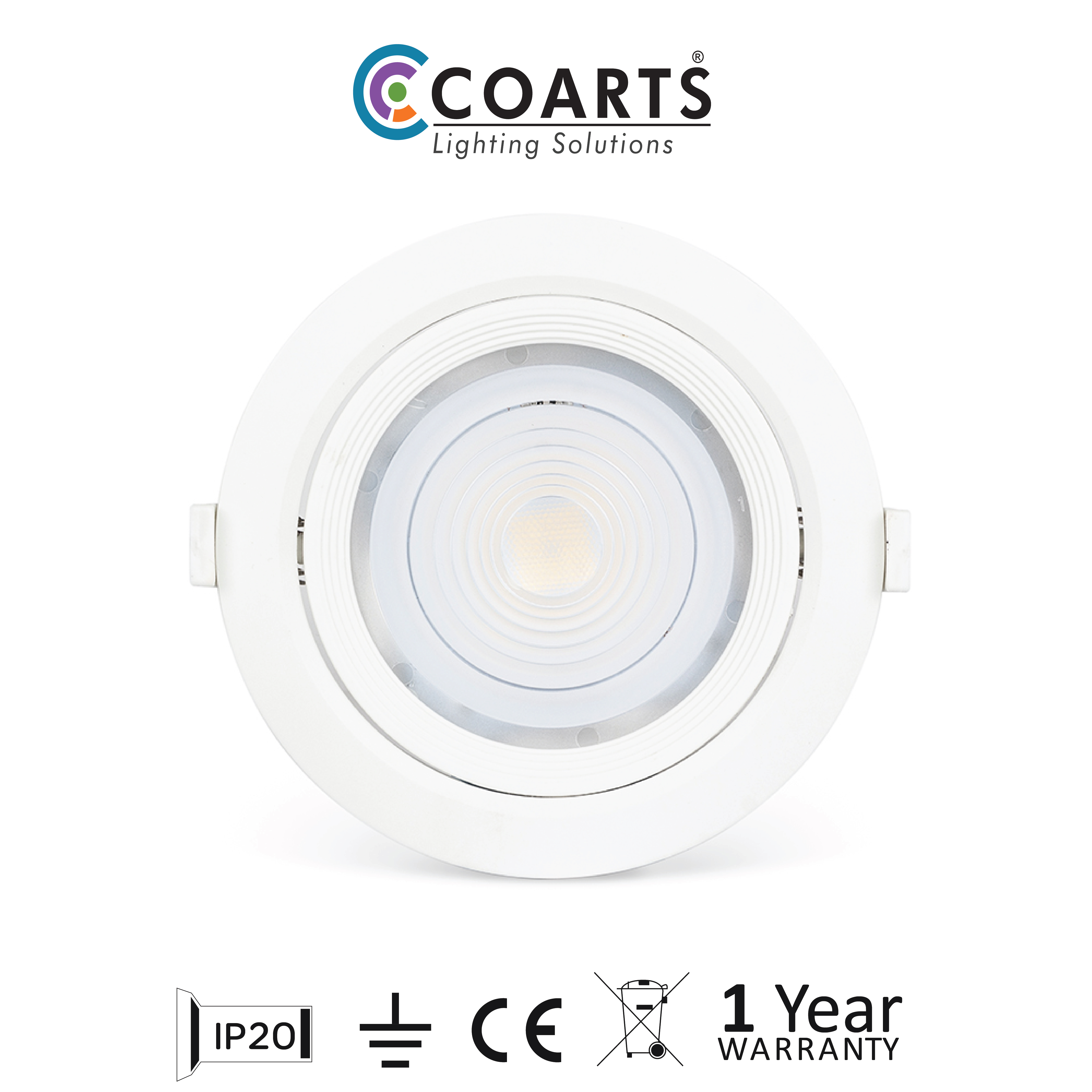 ECO Ceiling Downlight, Coarts ECO Non-Dimmable Downlight, ECO downlight ...
