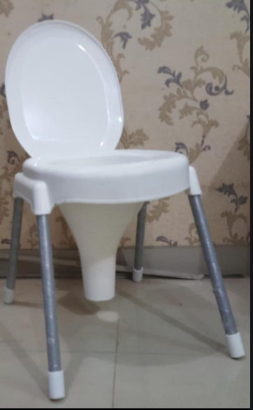 Commode Chair Non Rust Full fiber - Original washroom commode | Daraz.pk