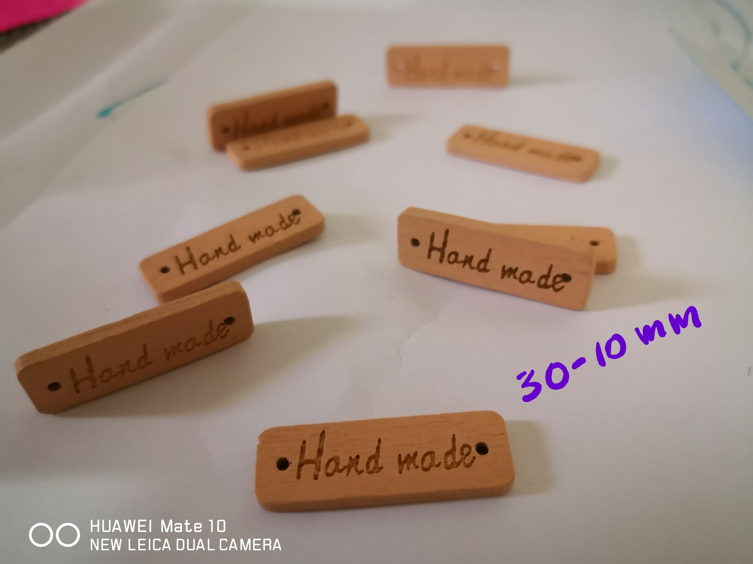 Beautiful design,Hand made written Wooden Buttons for girls/ladies ...