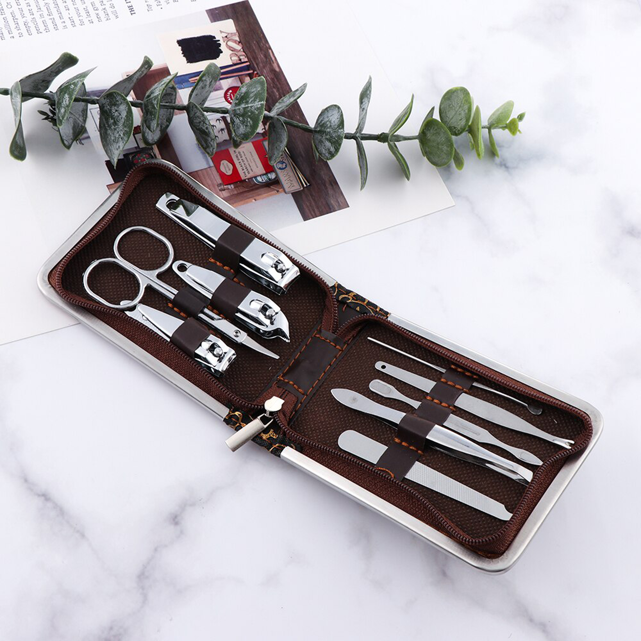 9pcs New Manicure Nail Clippers Pedicure set – Professional Nail ...