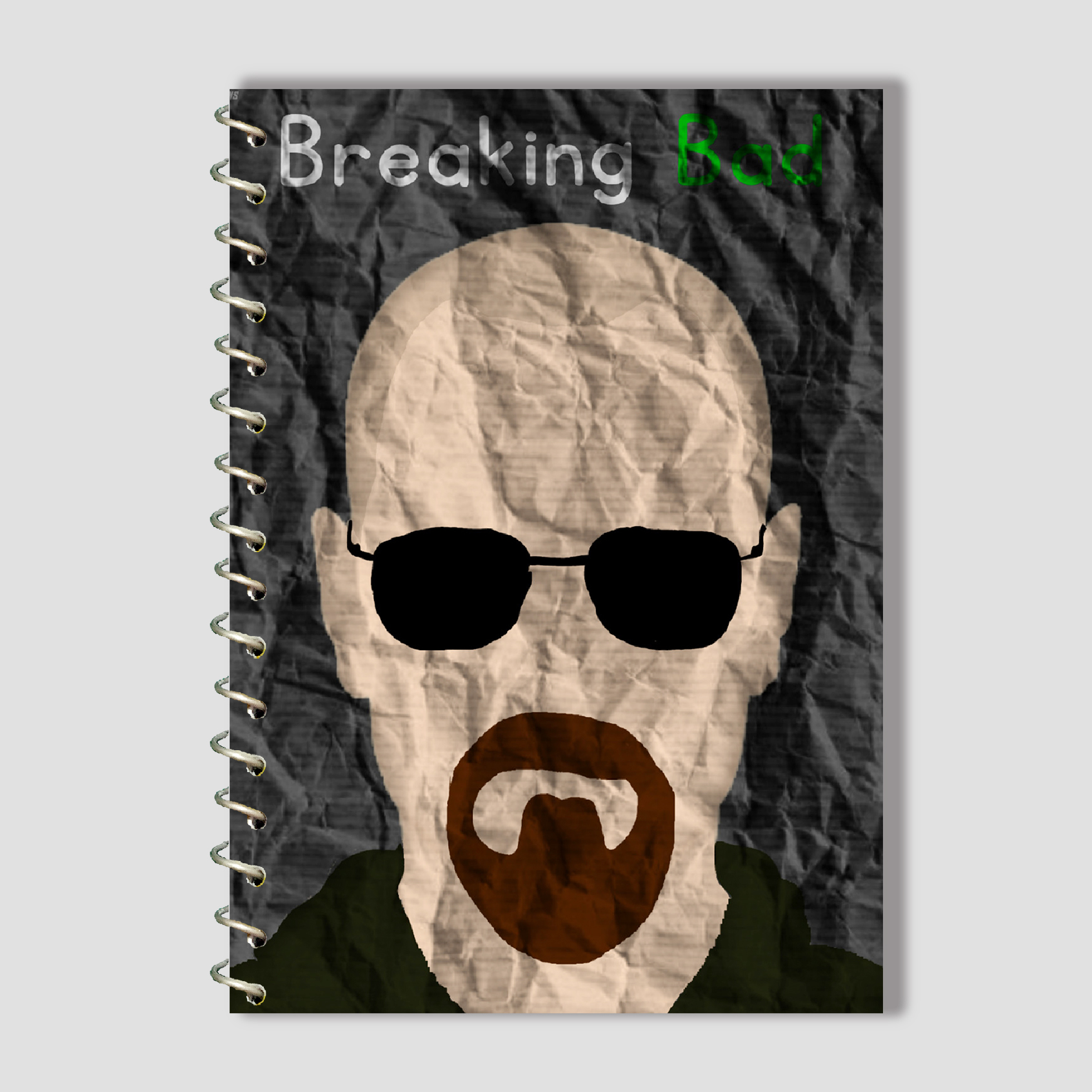 Spiral Notebook A4 or A5 - Breaking Bad Cover | Daraz.pk