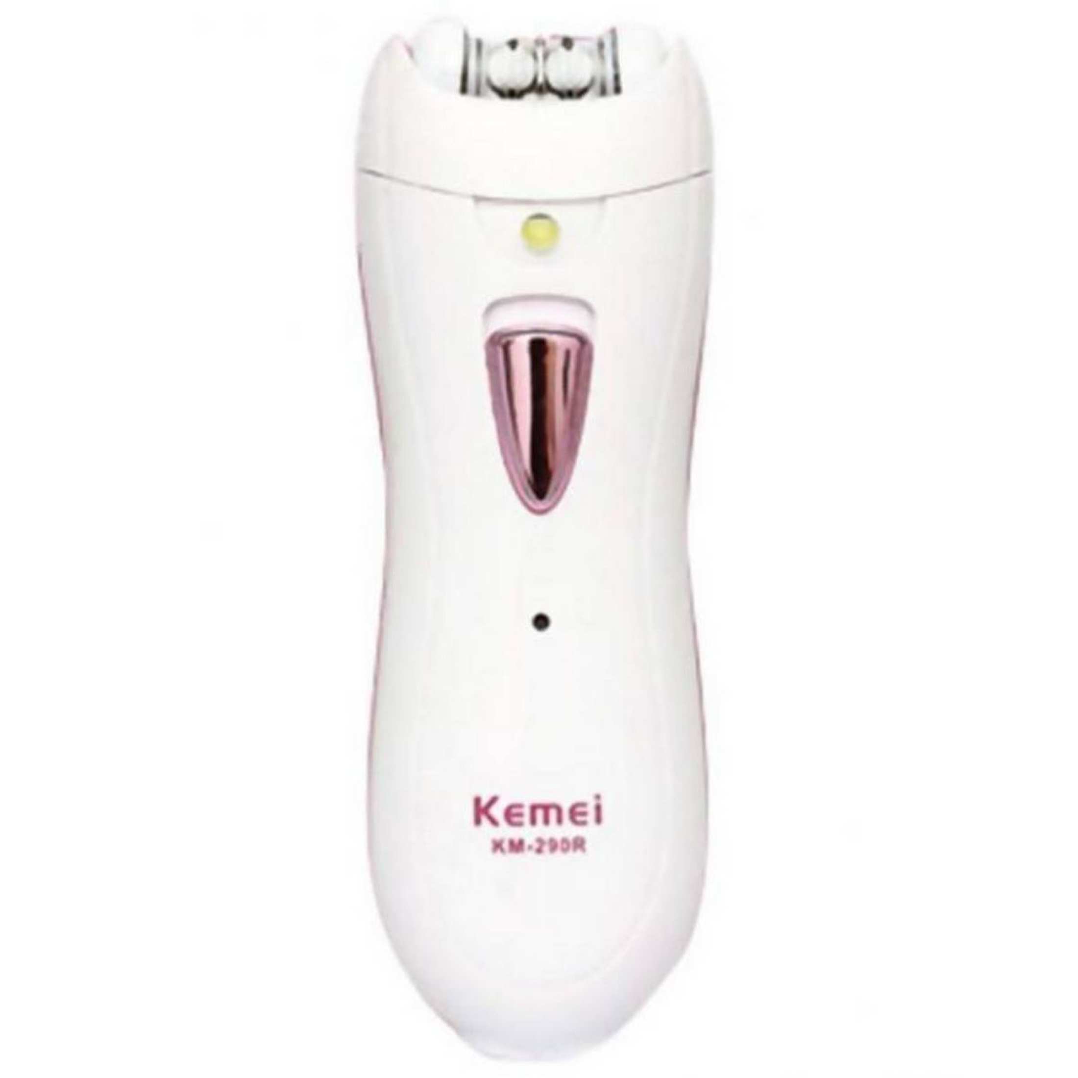 KM-290R - Rechargeable Lady Epilator Shaver - White | Daraz.pk
