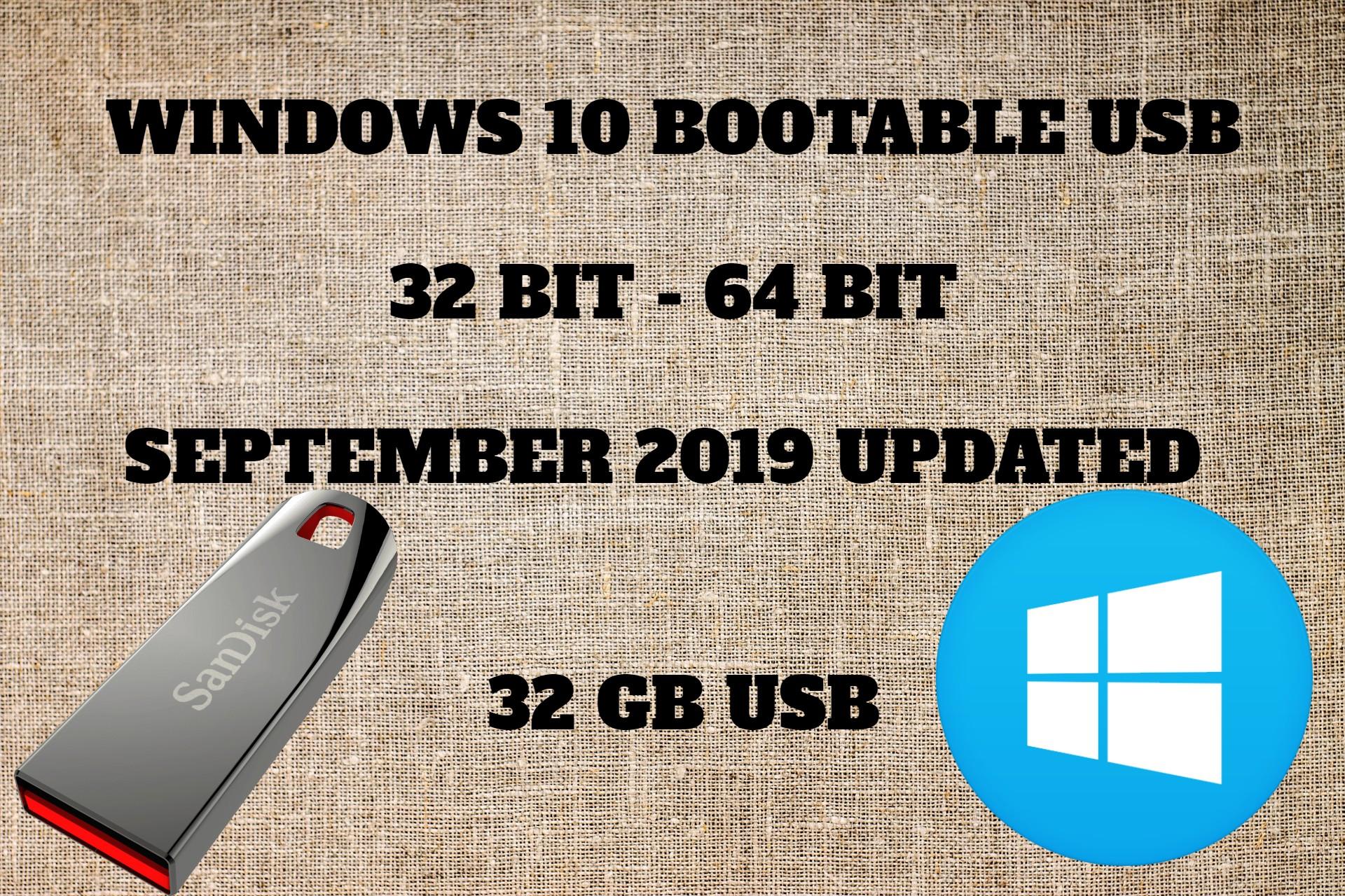 Windows 10 Bootable 32 GB USB With Warranty | Daraz.pk