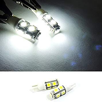 Pair of 9 SMD 2PC LED Parking Bulb White 12v Indicator Brake Lamp for ...