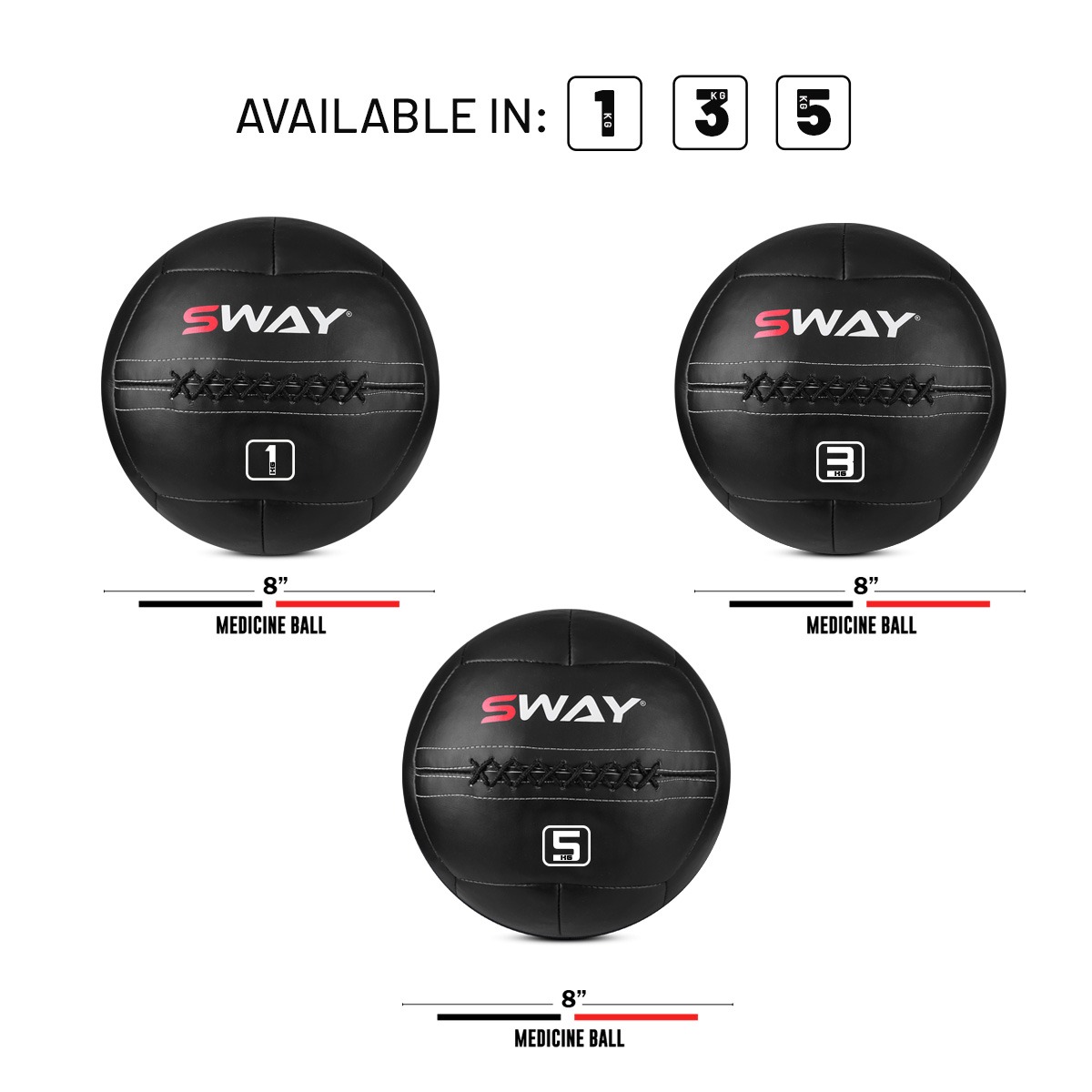 SWAY MEDICINE BALL (8'') 2KG, SLAM BALL BLUE BLACK, WALL BALL, MEDICINE ...