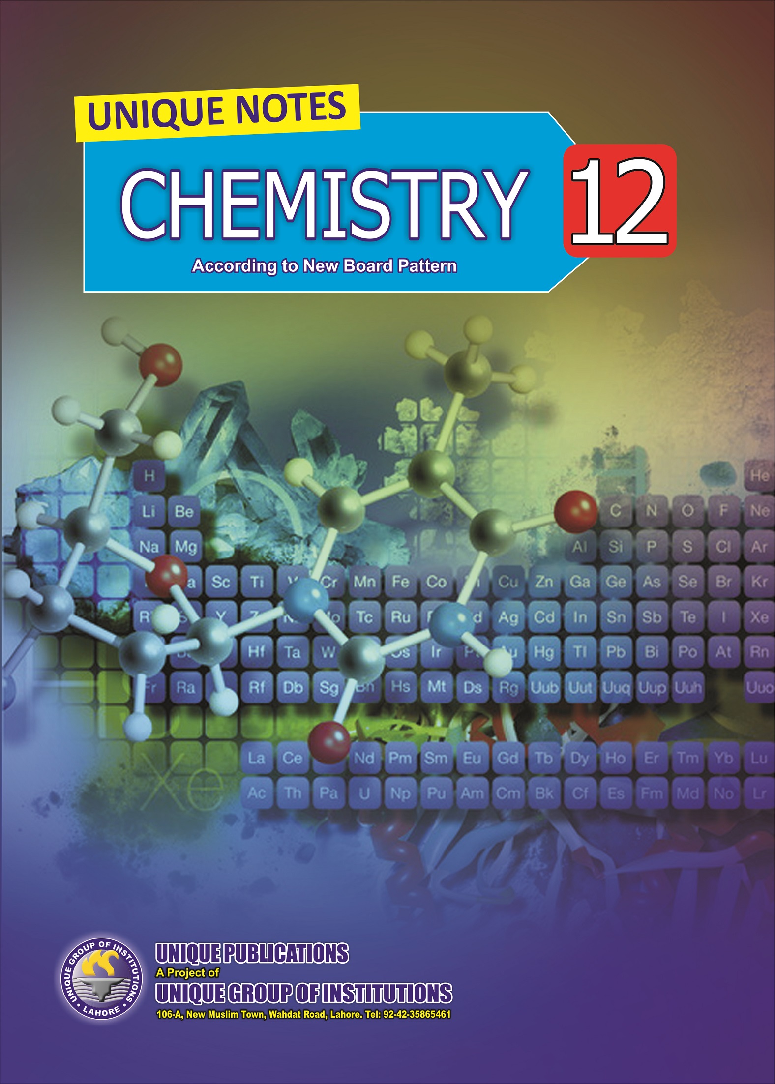 Unique Notes Chemistry 12 | Daraz.pk