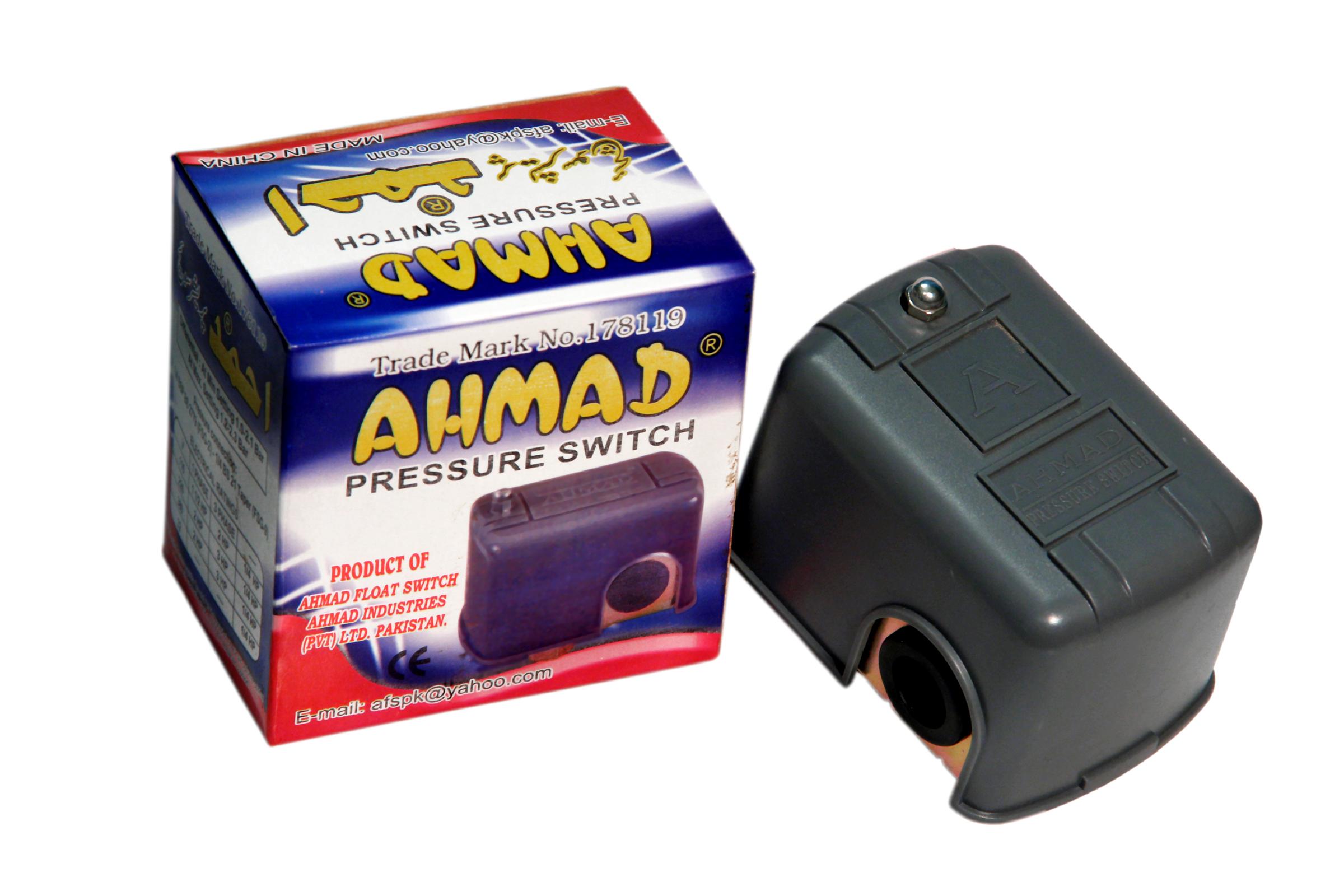 Ahmad Pressure Switch Water Pump Automatic Pressure Switch Pressure Controller | Daraz.pk