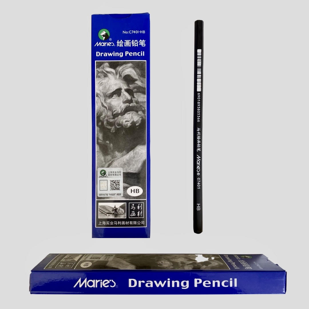 HB Pencil for art Drawing, Sketching and Tracing by Maries | Daraz.pk