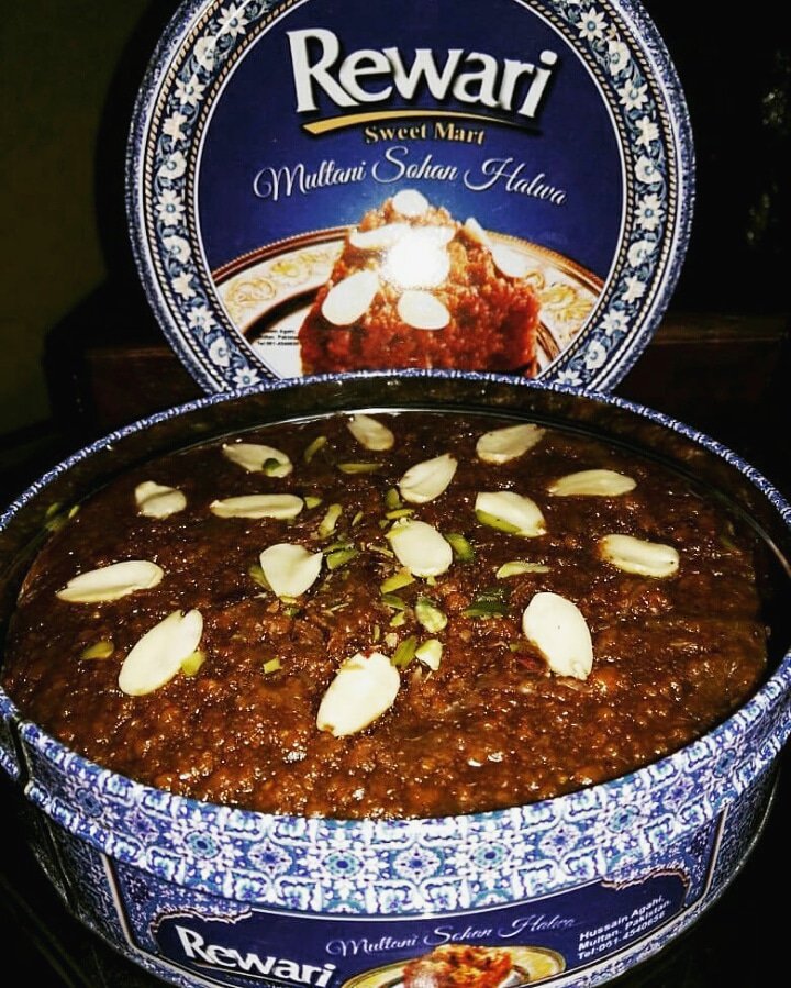 Multani Badami Sohan Halwa by Rewari Sohan Halwa[1KG]-Traditional Sohan ...