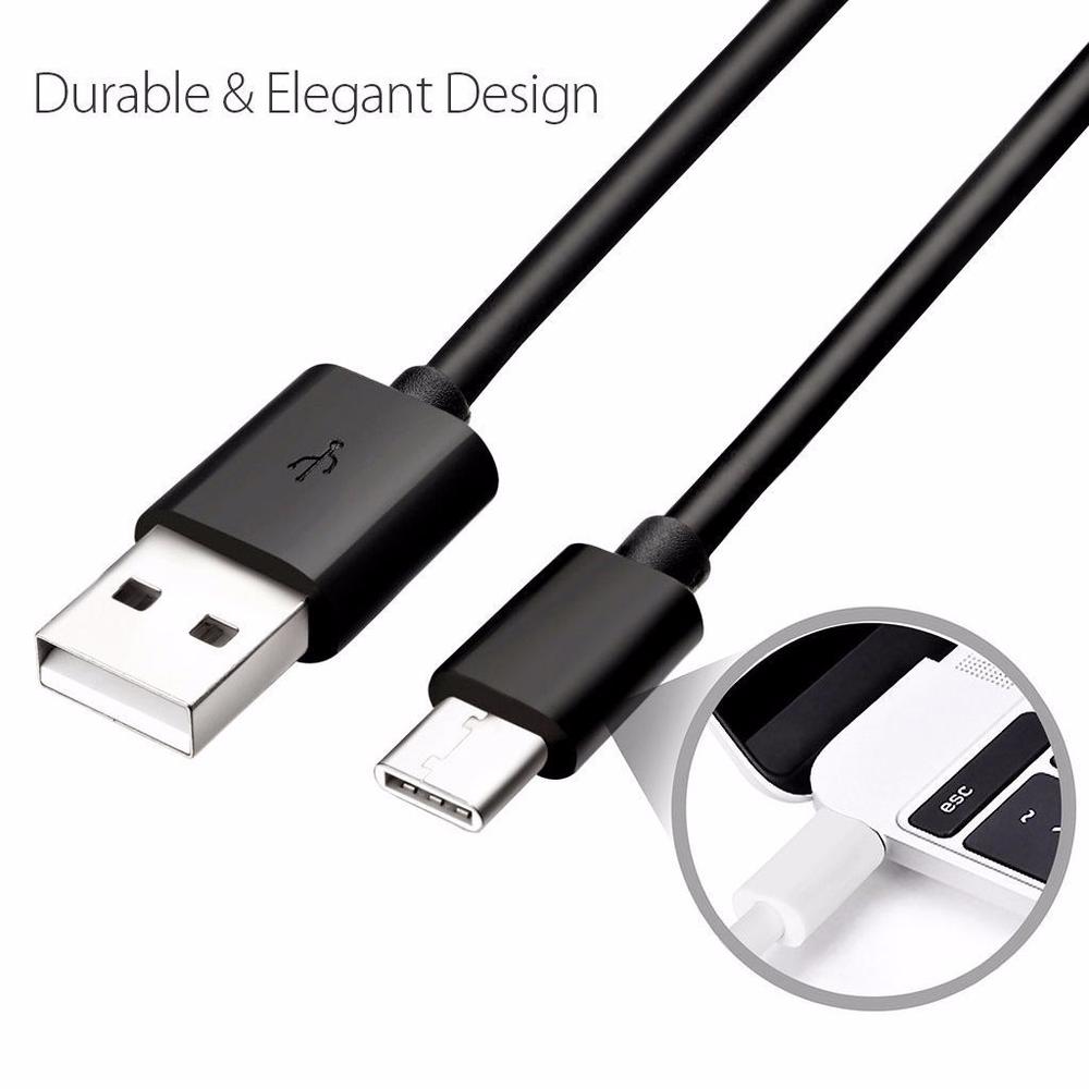 100% Copper USB-C Type-C 3.1 Connector Data Sync Charger Charging Cable ...