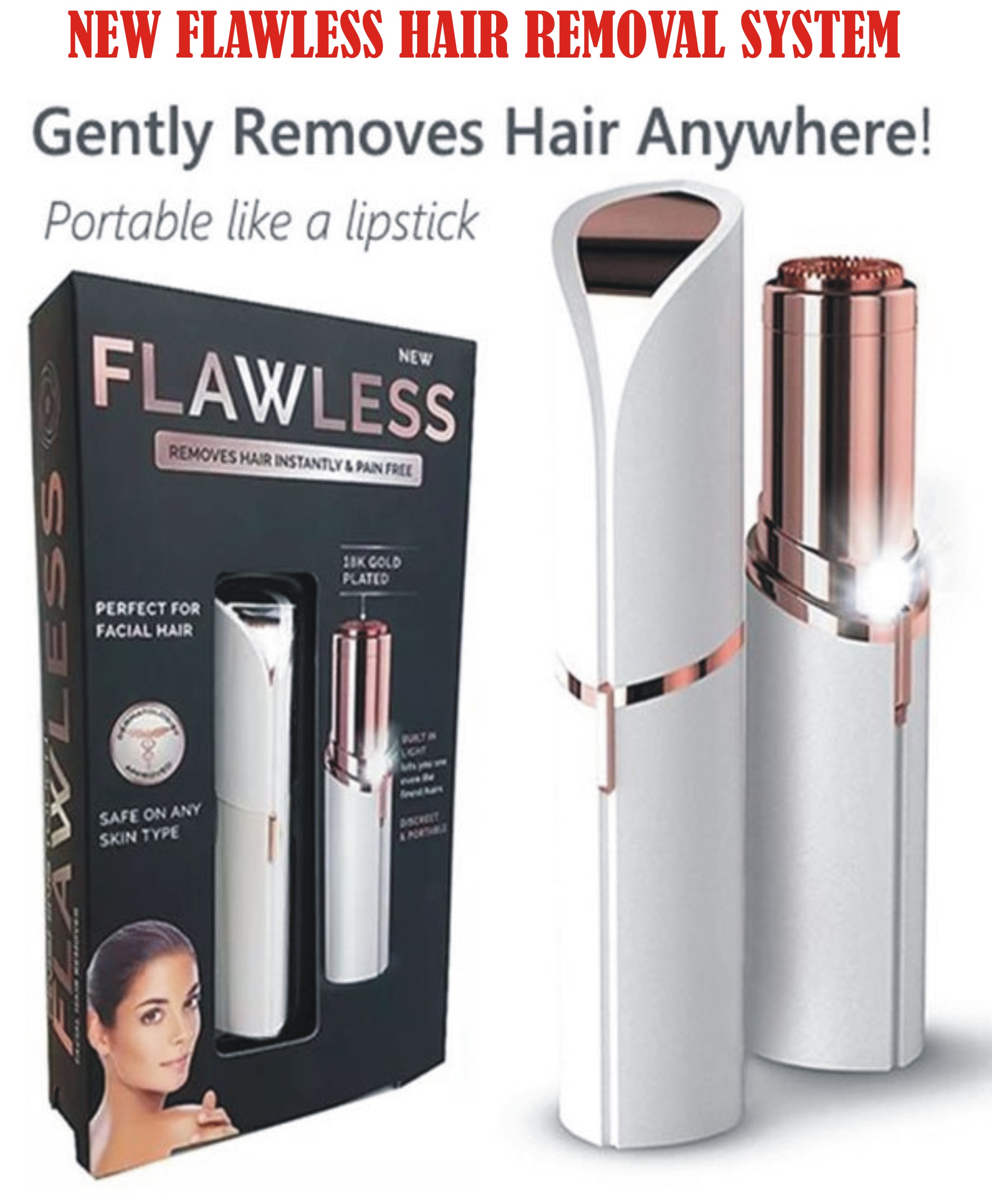 Flawless Hair Remover for Women Facial Hair Remover for Women Women ...