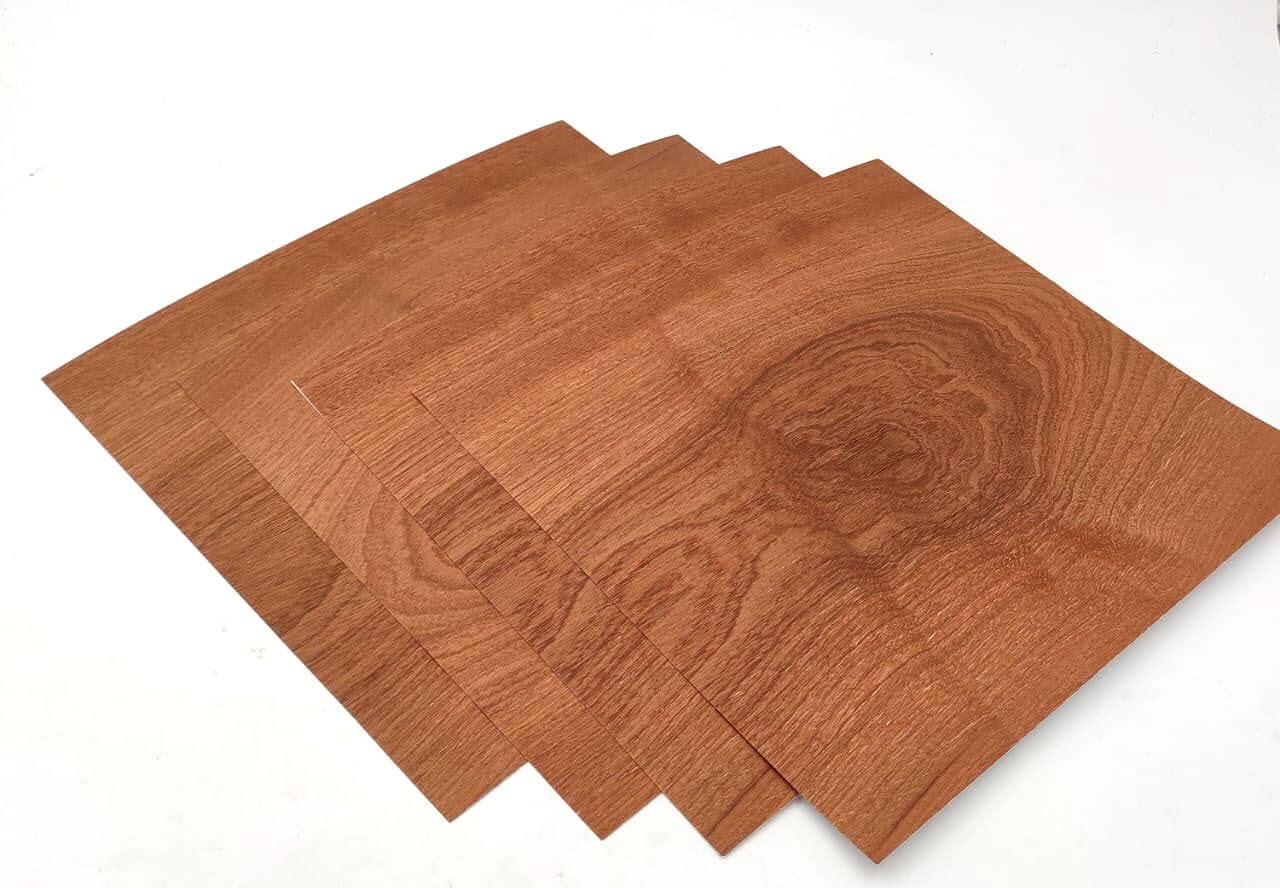 Techmanistan Cherry Wood Self Adhesive Peel & Stick Textured Wood Look ...