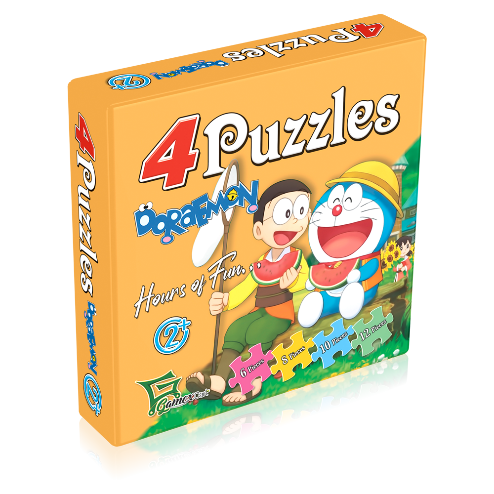 4 Puzzles In 1 Box Doraemon Learning Activity Price in Pakistan - View ...