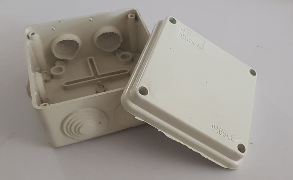 CCTV Box Waterproof junction box size 4"x4" | Daraz.pk