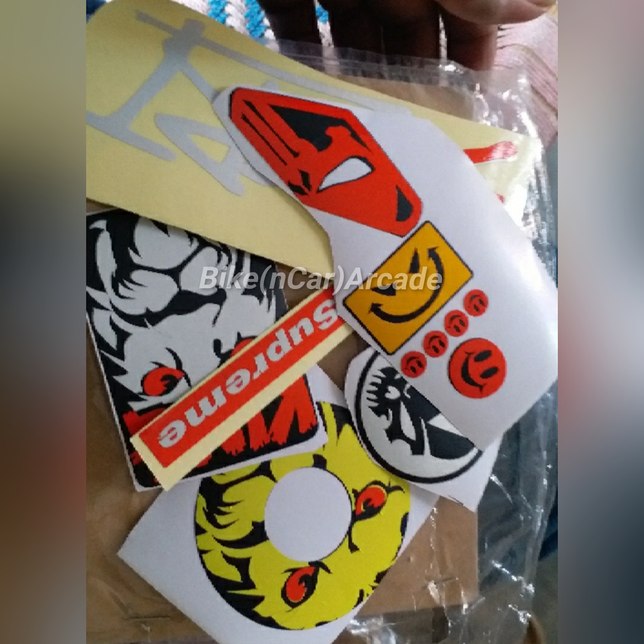 12 Stickers for Honda 125 Universal Sticker Kit Waterproof Vinyl | Daraz.pk