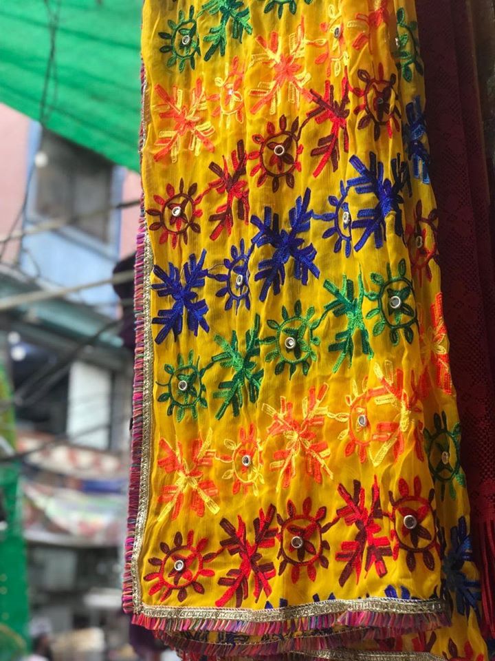 Phulkari Dupatta Phulkari Dupatta Wholesale Silk Phulkari Dupatta Best ...
