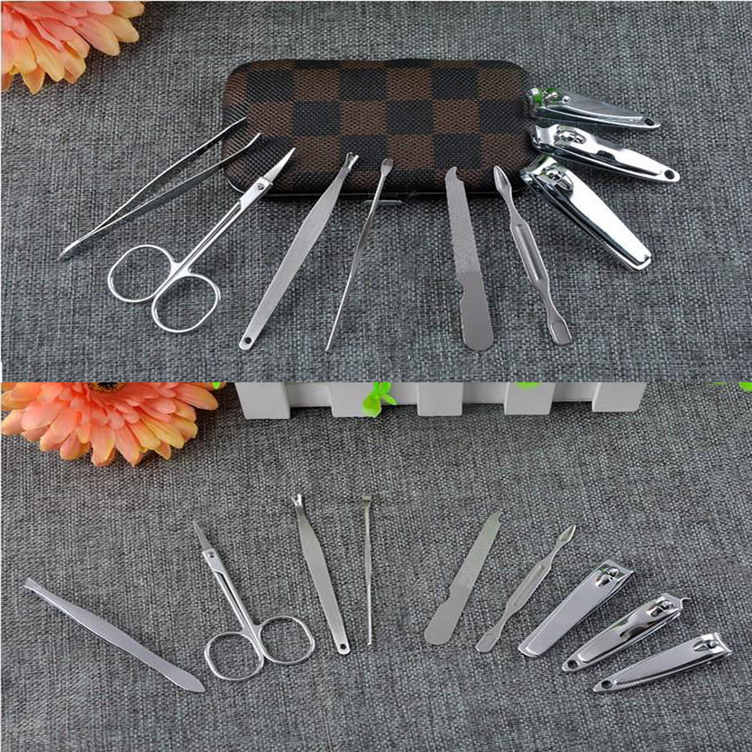 9pcs New Manicure Nail Clippers Pedicure set – Professional Nail ...