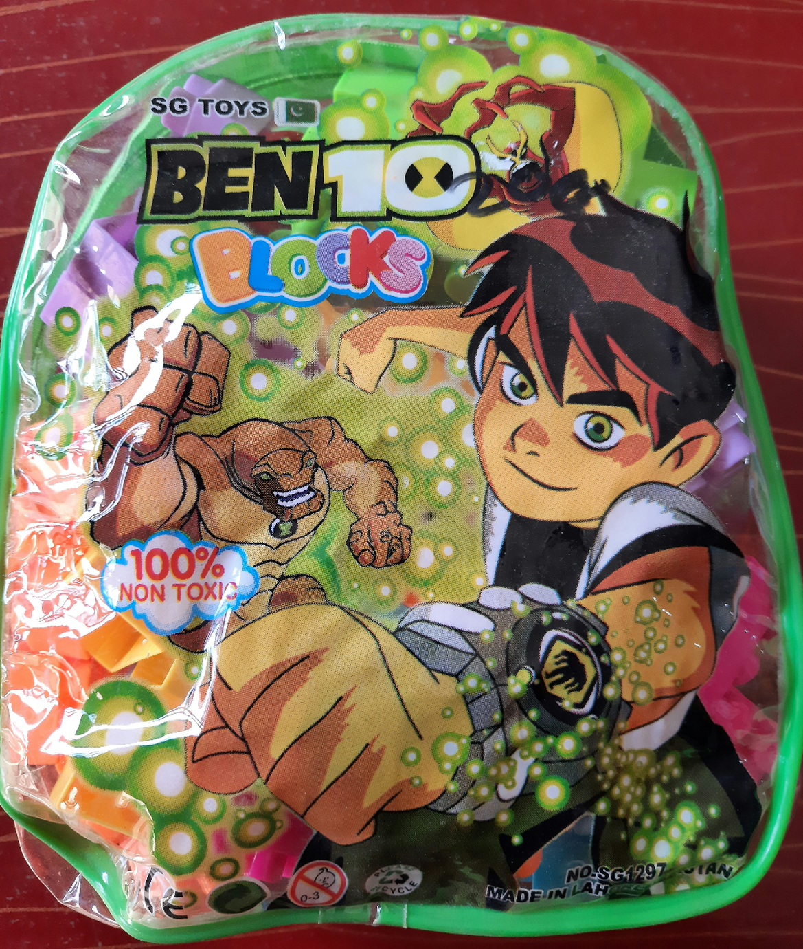 Original Ben10 Building Blocks Set item No SG-1298 Early Educational ...