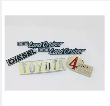 TOYOTA Land Cruiser FJ40 BJ40 40 Series Emblem Plate Set 1969-1986 In ...