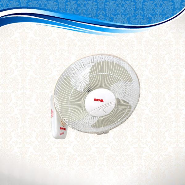 Royal Fans Wall/Bracket Fan - 12 inches - Copper Winding - Off White ...